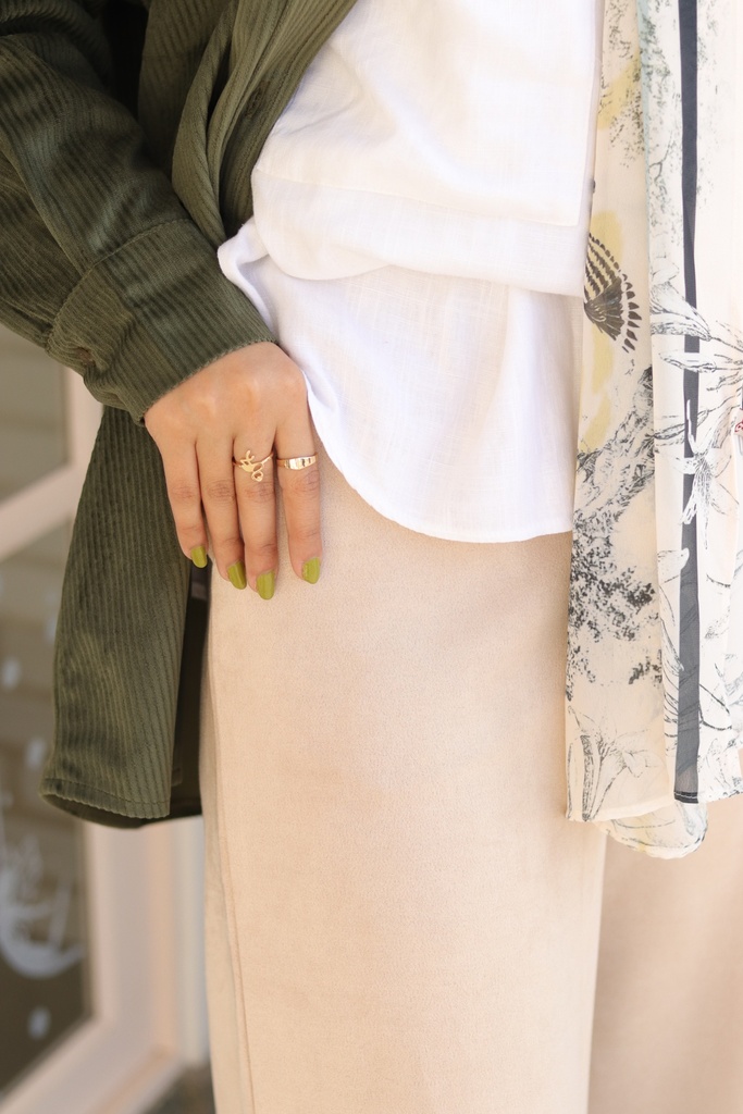 Sand Suede Pants | Fabric Tales